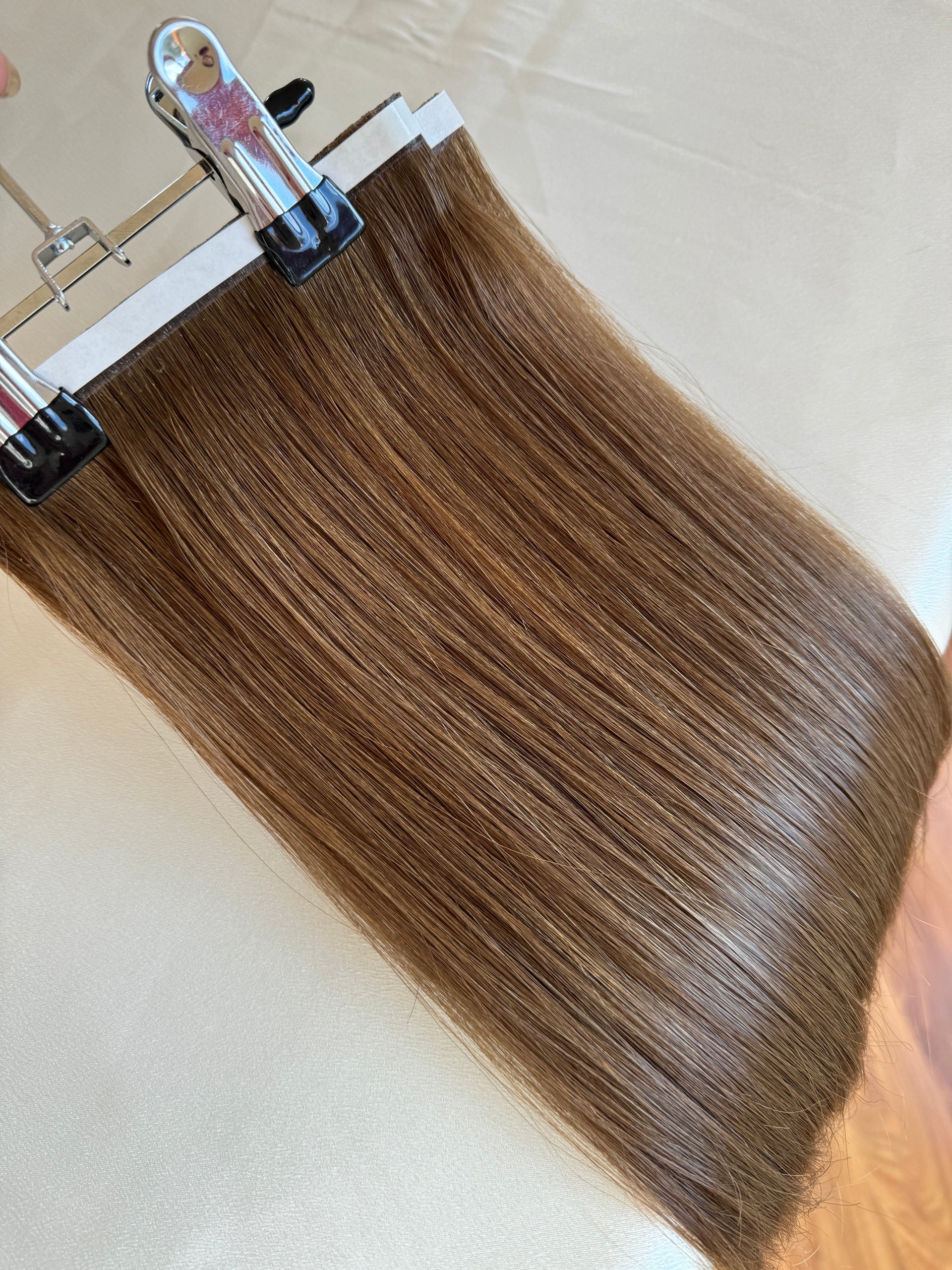 Medium Brown #4 DIY Hair Extensions Home Kit